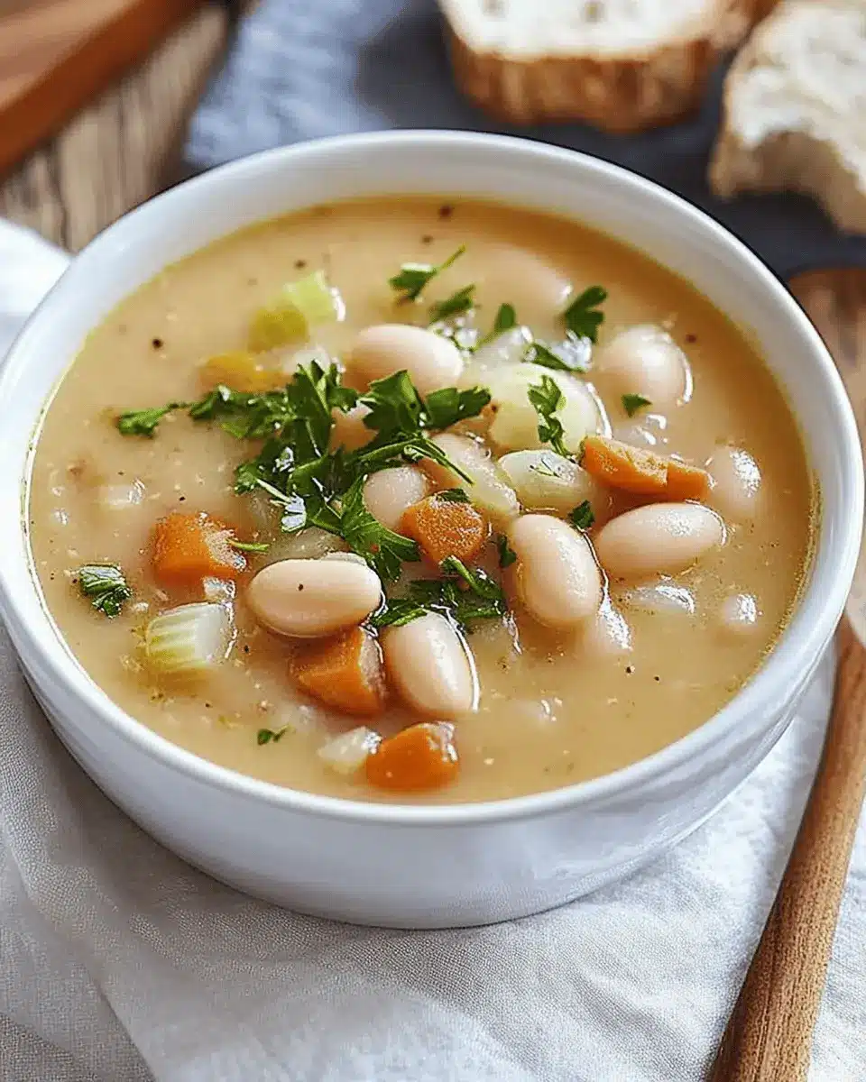 weiße bohnensuppe vegetarisch